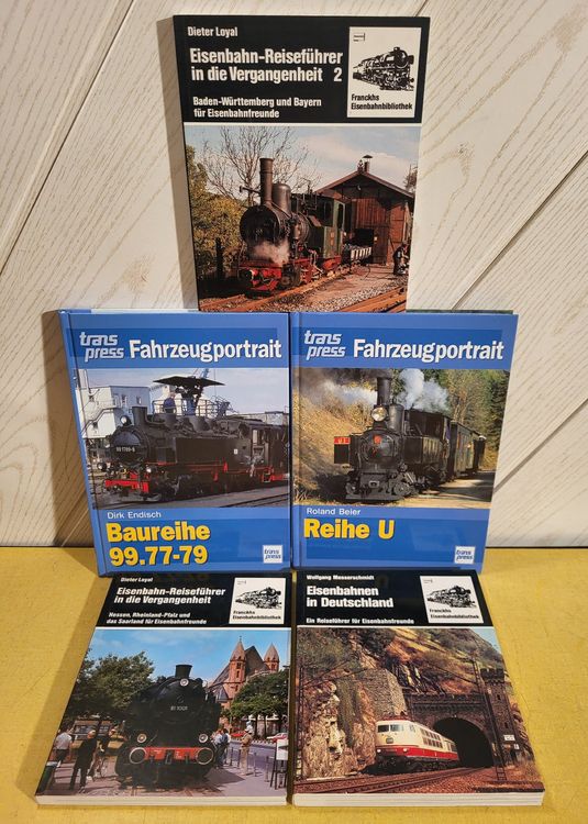 5 Stück - DEUTSCHE EISENBAHNBÜCHER - gemäss Bilder | Kaufen auf Ricardo