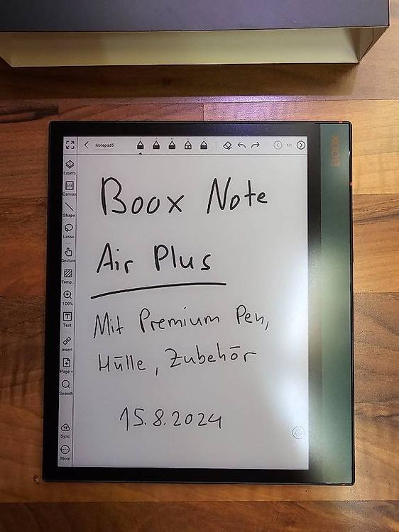 Boox Note Air 2 Plus mit Magnetic Case + Scribe Premium Pen | Kaufen ...
