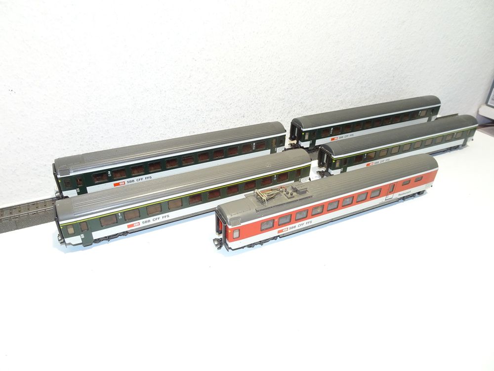 5 Märklin Personenwagen SBB Restaurant HO (11) (Gebraucht) in Luzern für CHF 100.9 – mit ...