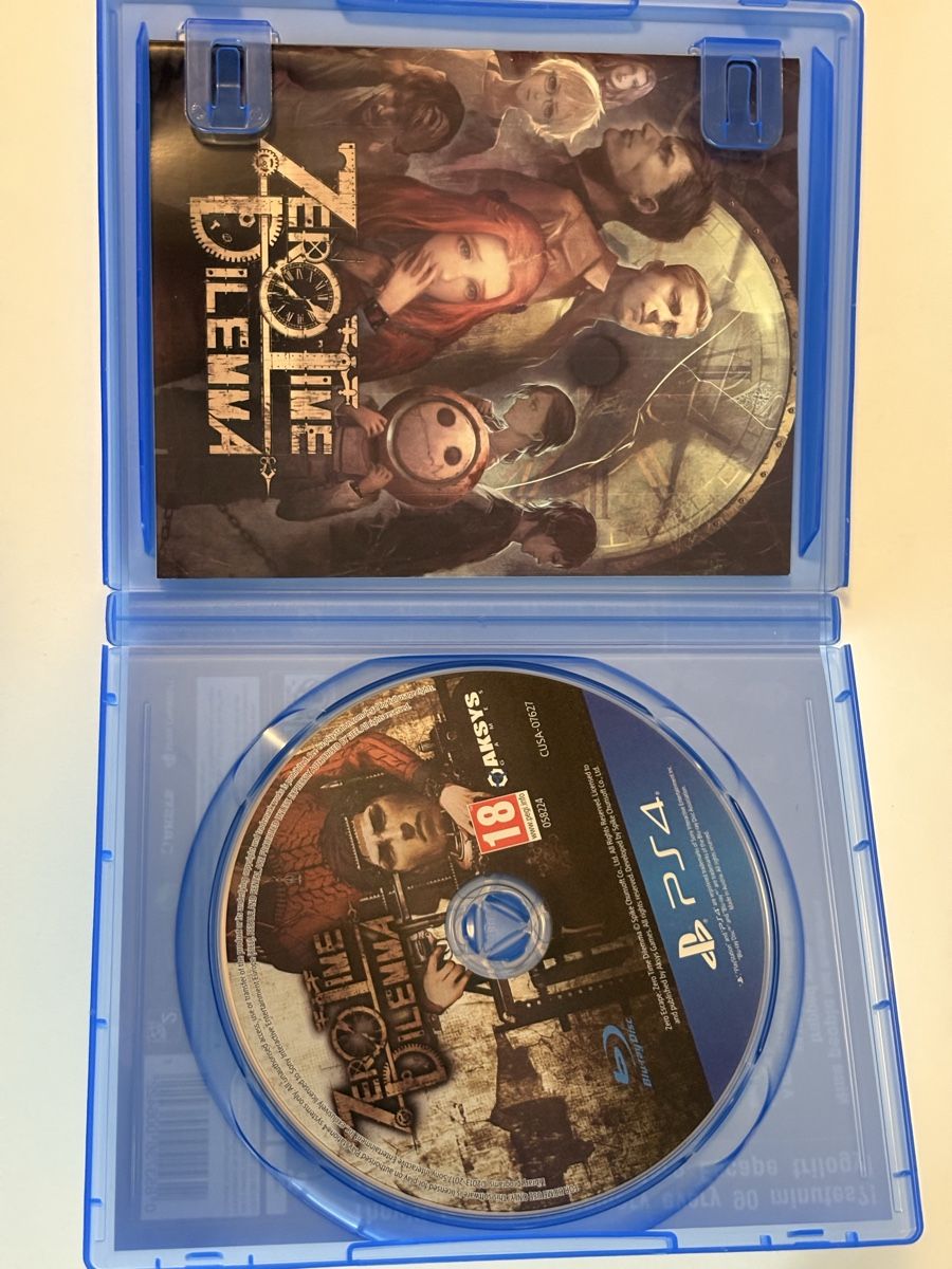 🔥 Zero Time Dilemma - PS4 - Zero escape 3 (Neu (gemäss Beschreibung ...