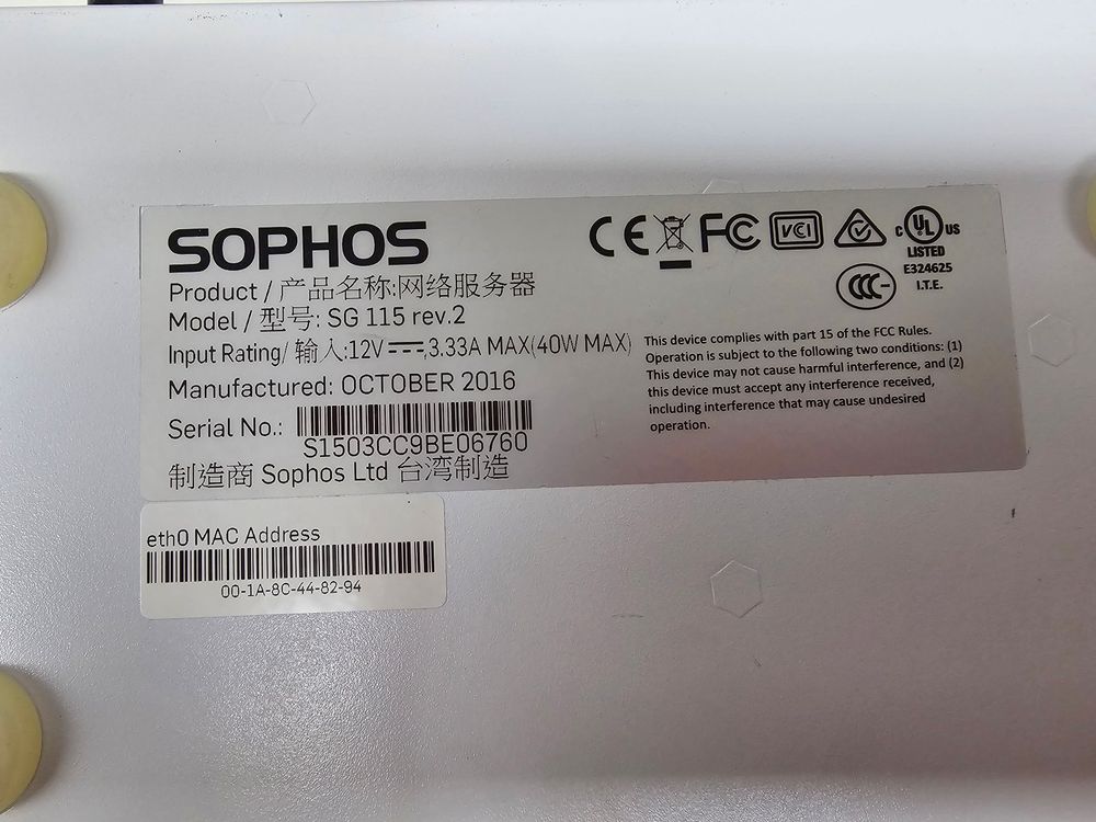 sophos SG115 | Kaufen auf Ricardo