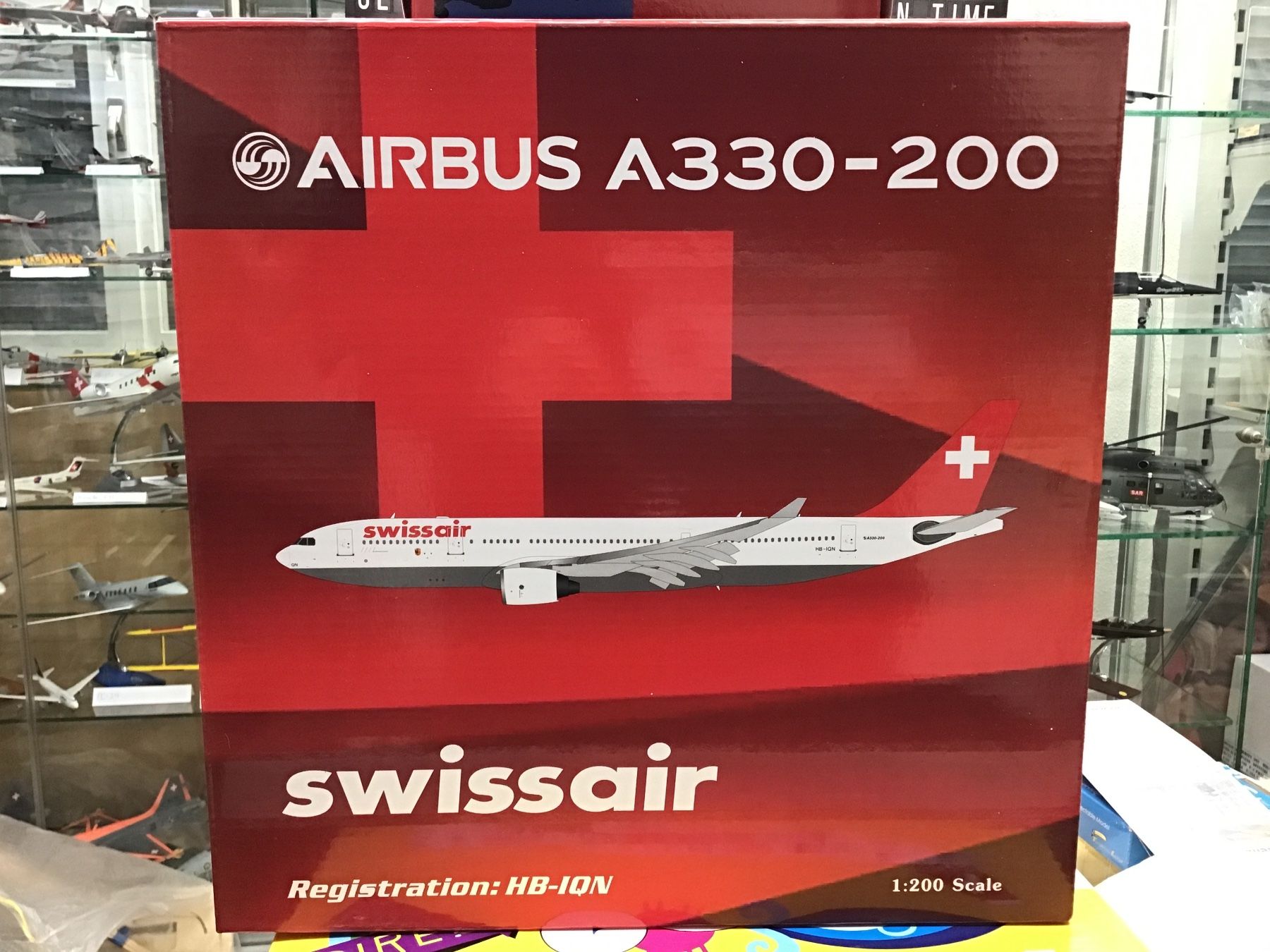 Swissair Airbus A330-200 HB-IQN 1:200 Sammlermodell (Neu (gemäss ...