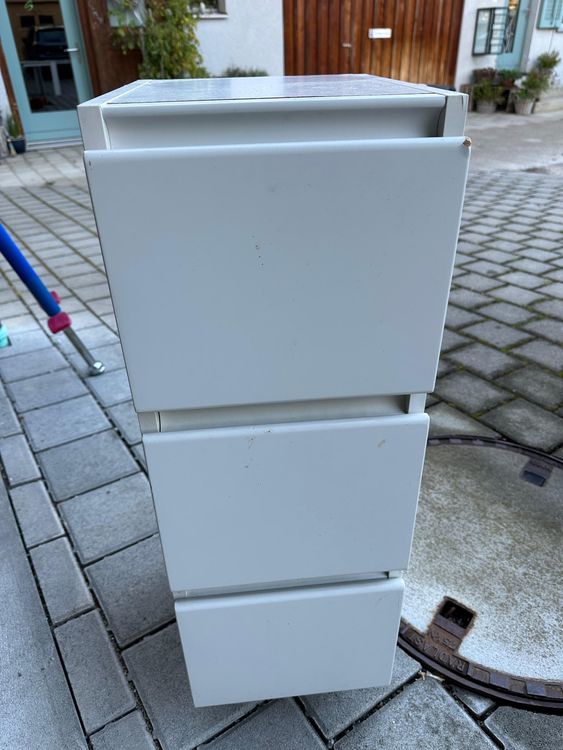 Weisse Kommode mit 3 Schubladen (Gebraucht) in Niederwil AG für CHF 1 – nur Abholung auf Ricardo ...