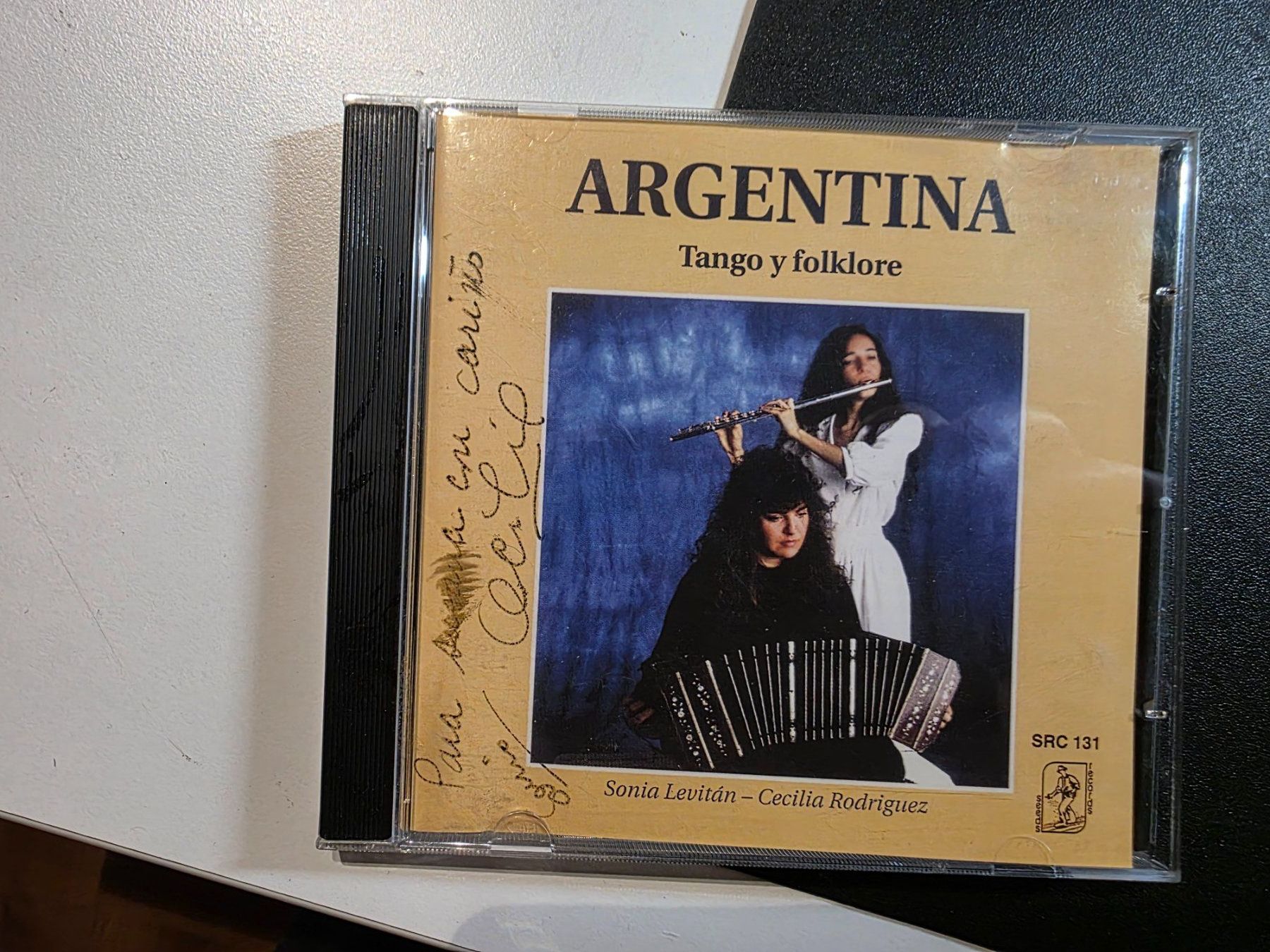 CD - Argentina - Tango y folklore - Sonia Levitan Cecilia Rz (Gebraucht ...