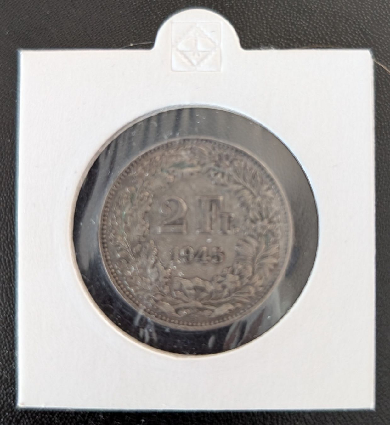 2 Franken - stehende Helvetia - 1945 B (Silber .835) (Gebraucht) in ...