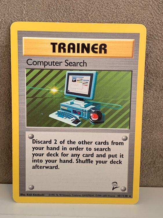 Computer Search Rare ENG Base Set 2 Pokemon 101/130 (Gebraucht) in ...