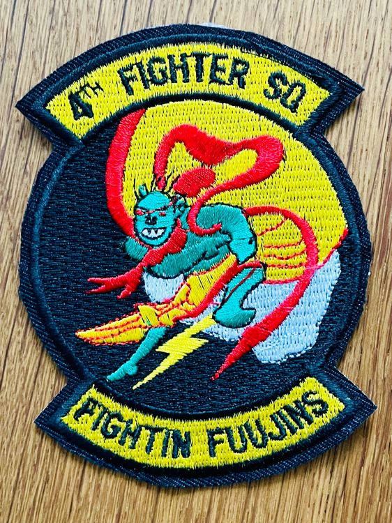 „Fighting Fuujins“ US Air Force 4th Fighter Squadron Patch (Neu (gemäss ...