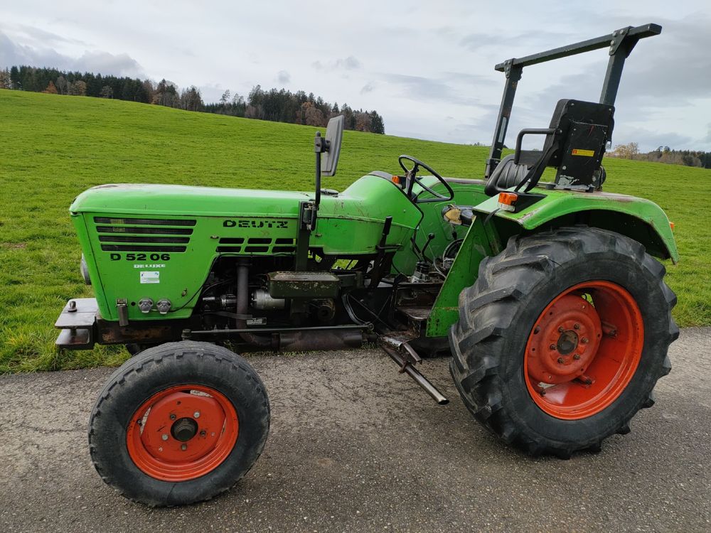Deutz D 5206 Traktor (Gebraucht) in Schweizersholz für CHF 3400 – nur ...