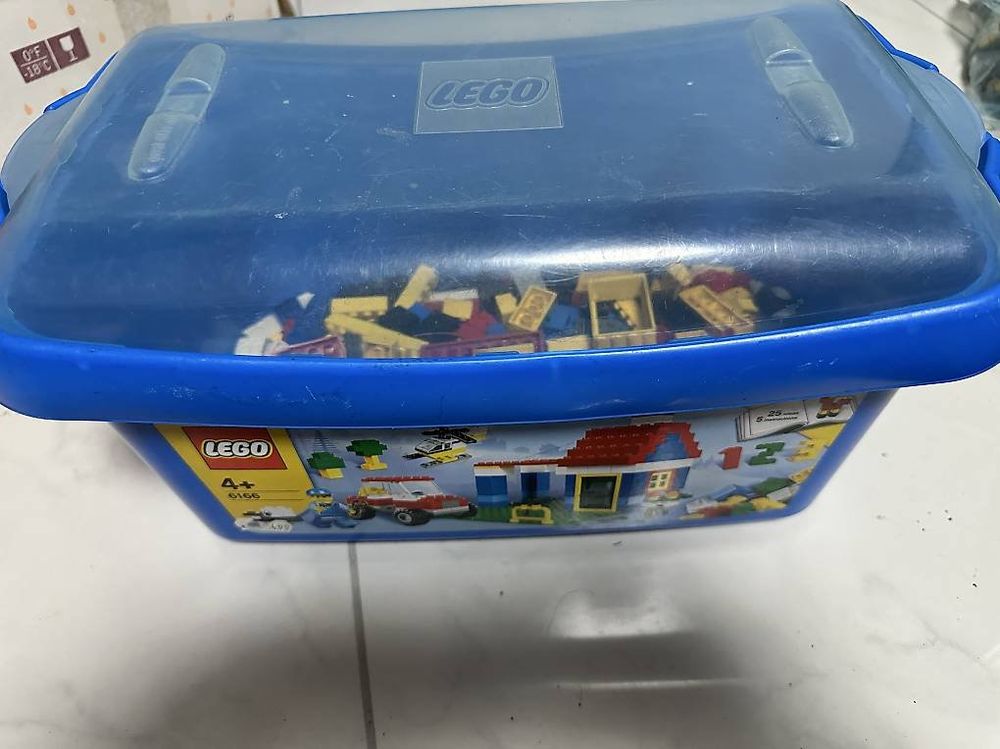 original LEGO 6166 Baukasten Aufbewarunsbox, vollständig. (Gebraucht ...