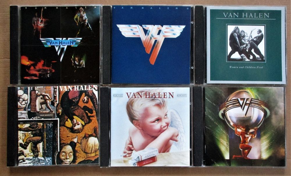 VAN HALEN/DAVID LEE ROTH - 11 CD Set (Gebraucht) in Lichtensteig für ...