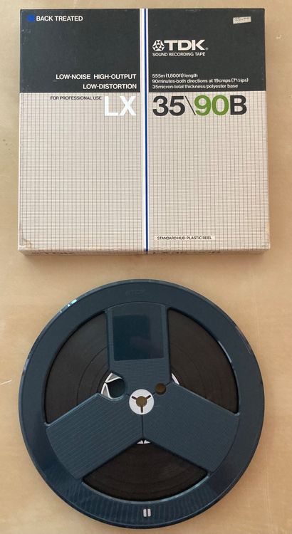 TDK LX 35\90 Sound Recording Tape 17,5 cm *Spulentonband* (Gebraucht) in Wettingen für CHF 7 ...