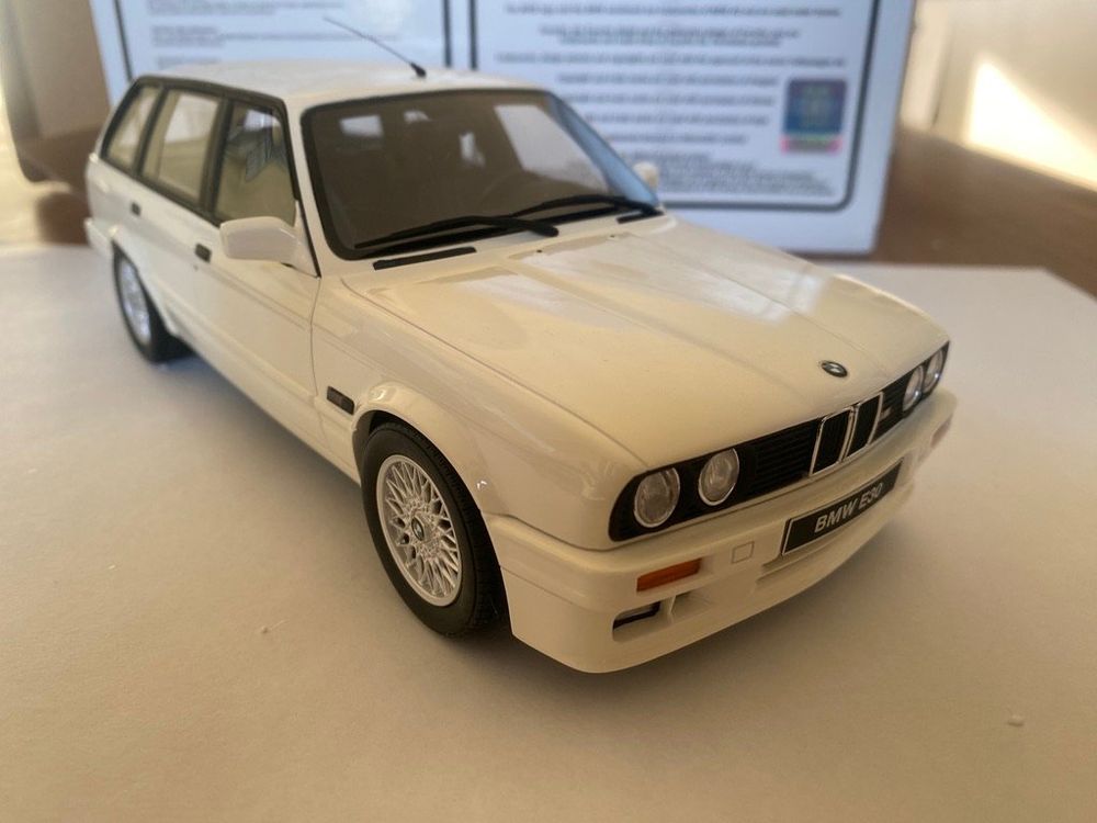 OttoMobile BMW 325i Touring M Pack Alpine White (e30) 1/18 | Kaufen auf ...
