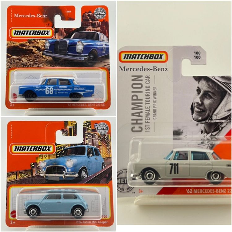 MATCHBOX Bundle - Mercedes & Mini Cooper - 3er Set - 2020 (Neu und ...