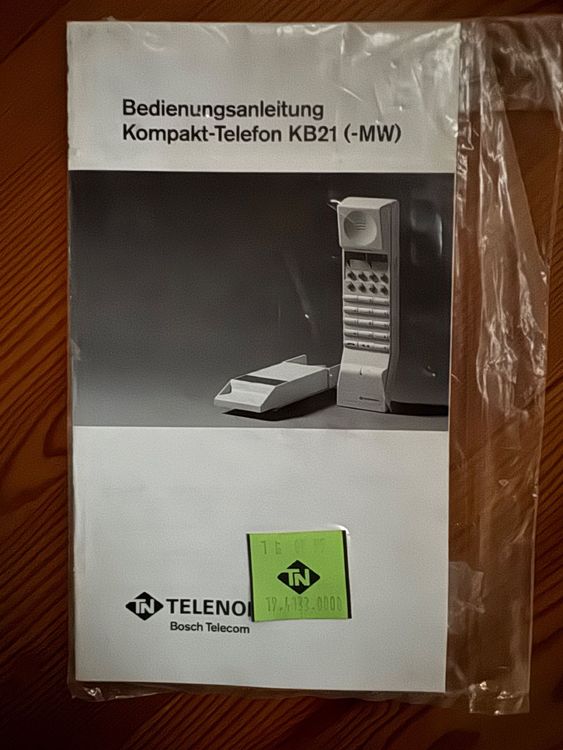 Telenorma Telecom - Original Bedienungsanleitung KB21 (-MW) (Gebraucht ...