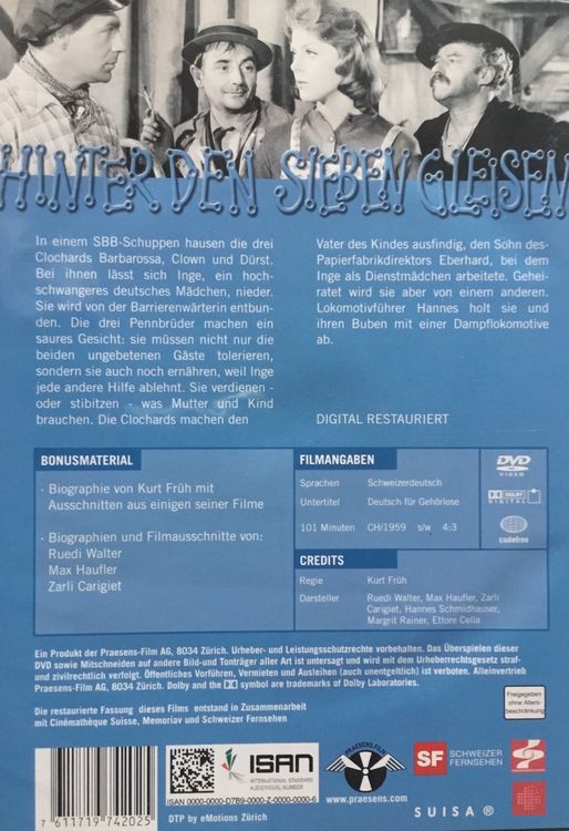 Hinter den sieben Gleisen - Zarli Carigiet Walter Kurt Früh (Gebraucht ...