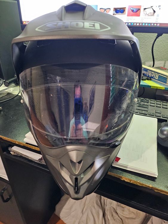 Shoei Helm Motocross mit Visier | Kaufen auf Ricardo