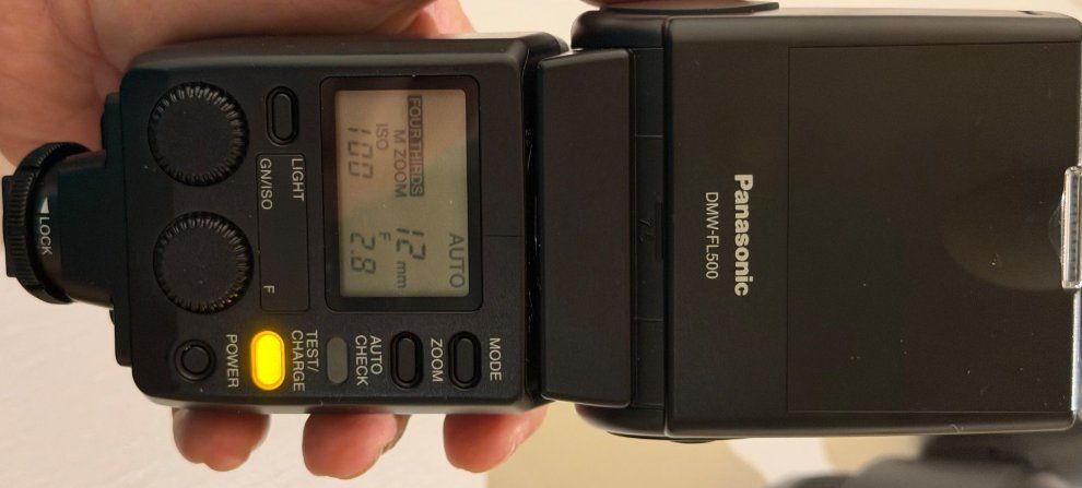 Flash Panasonic DMW-FL500 lumix s5, s5ii, s1ii, gh7, g9ii (Gebraucht ...