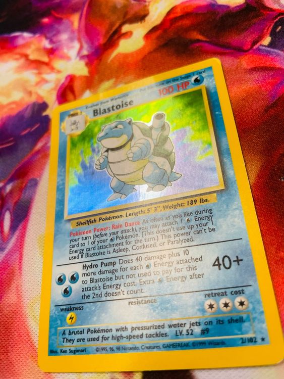 blastoise base set | Kaufen auf Ricardo