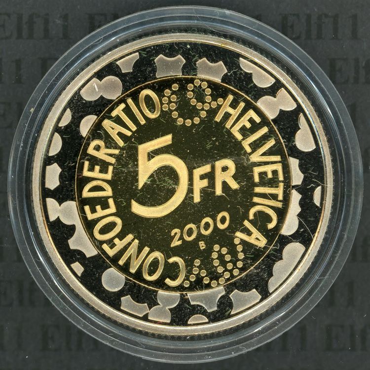 CHF___5.00 2000 Basler Fasnacht PP 5 Franken (Neu (gemäss Beschreibung)) in Widnau für CHF 30 ...