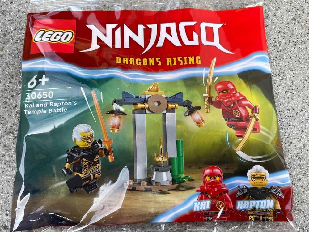 LEGO Ninjago # 30650 Kai & Rapton's Temple Battle NEU OVP | Kaufen auf ...