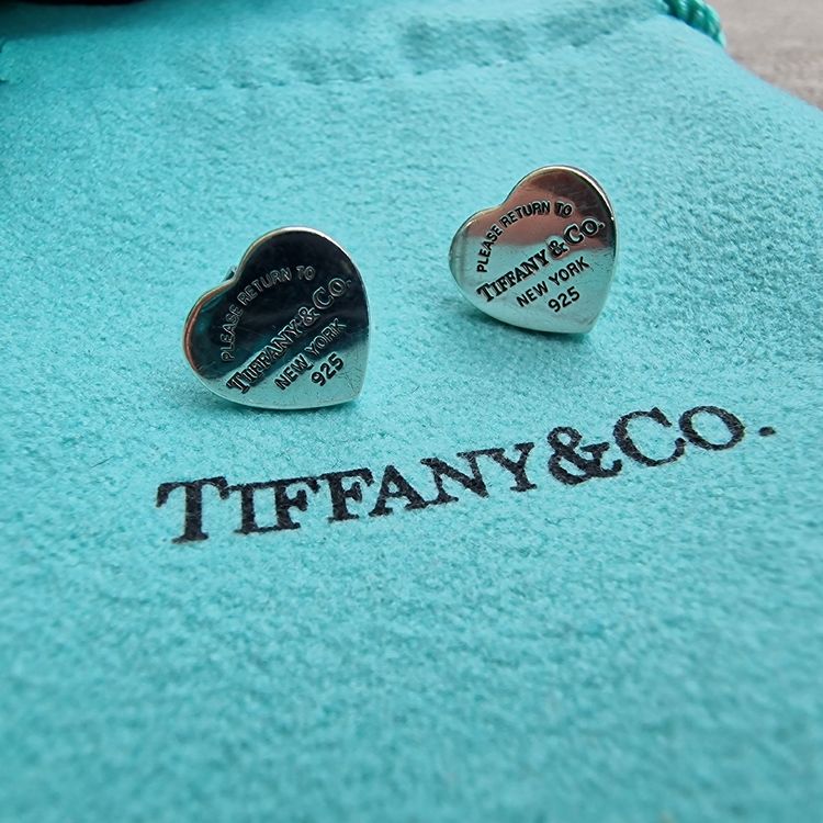 Tiffany & Co. Herzohrringe Silber 925 (Neu (gemäss Beschreibung)) in ...