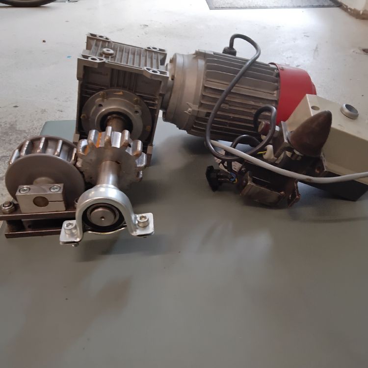 Elektromotor mit Getriebemotor und Steuerung, ETR (SUISSE) (Gebraucht ...