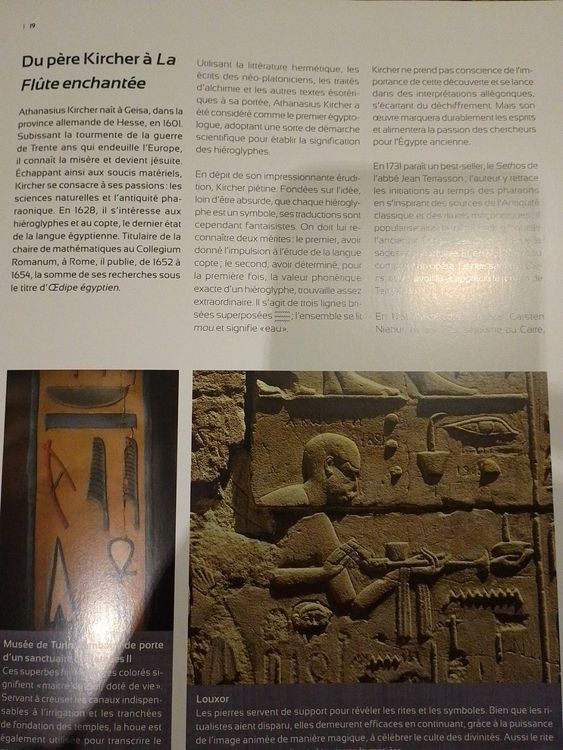 Le mystère des hieroglyphes La clé de l'Egypte ancienne (Gebraucht) in ...