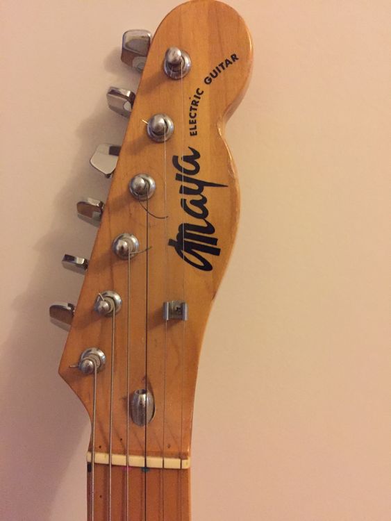 Maya Gitarre (Japan), kultig aus den 80ern. Für Kenner! (Gebraucht) in ...