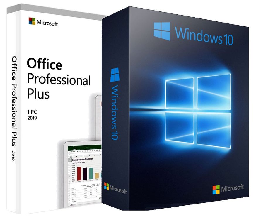 Windows 10 Pro | Office Professional Plus 2019 Microsoft ESD (Gebraucht ...