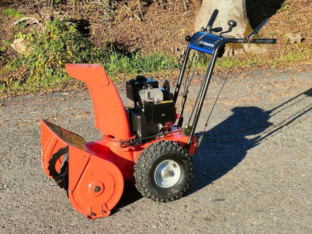 Schneefräse Simplicity M555, wenig gebraucht, Top Zustand! (Gebraucht ...