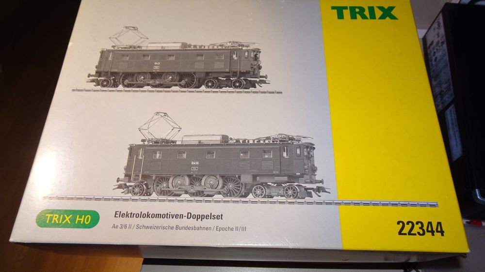 Trix H0 Elektrolokomotiven-Doppelset Nr. 22344 NEU (Neu (gemäss ...