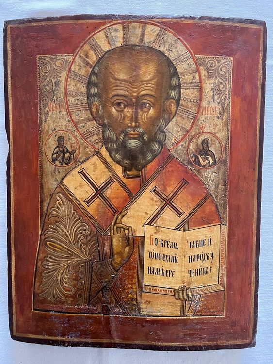 ANTIKE RUSSISCHE IKONE DES HL. NIKOLAUS (Gebraucht) in Muri b. Bern für CHF 309 – mit Lieferung ...