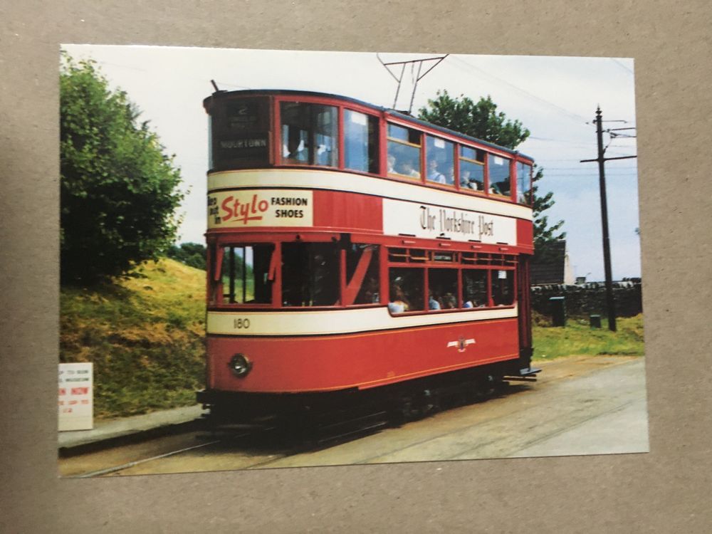 AK England Strassenbahn Tram Leeds Werbung Stylo (Gebraucht) in ...