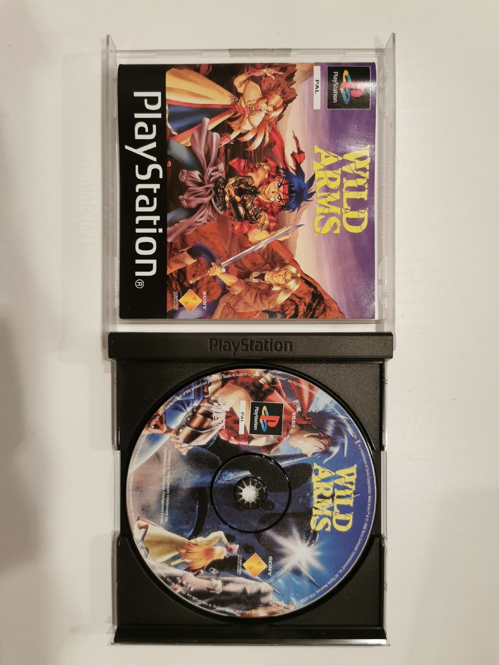 Wild Arms sur Playstation 1 complet en bonne état général FR (D ...