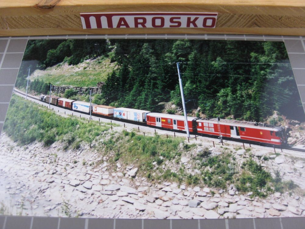 Echtfoto: St. Niklaus, 2000, Brig Visp Zermatt Bahn BVZ, Grö (Gebraucht) in Malters für CHF 9 ...