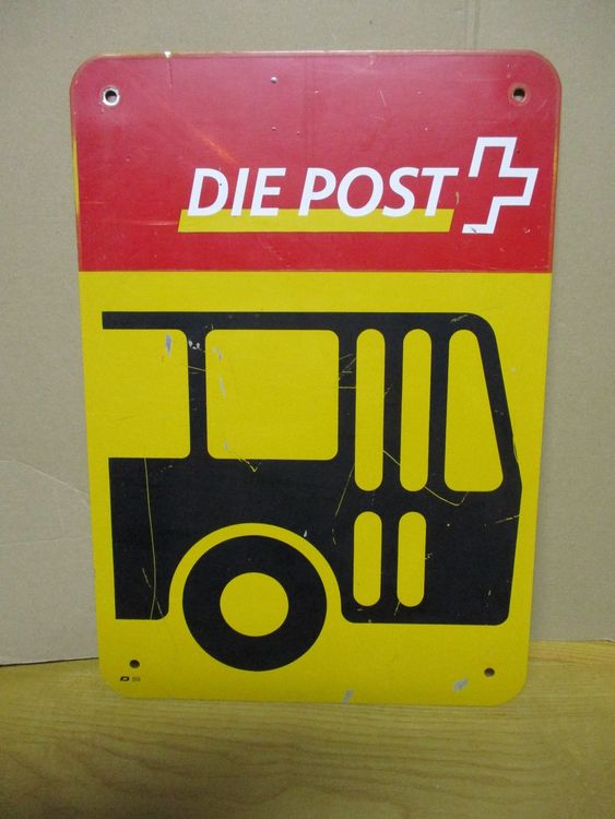 DIE POST 1989 Blechschild ca. 50 x 32 cm | Kaufen auf Ricardo