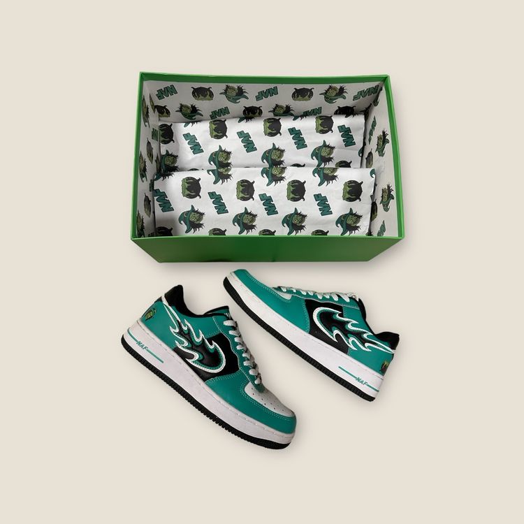 Naf Global (Yung Naf) Custom Air Force Shoe Grösse 40.5 | Kaufen auf ...