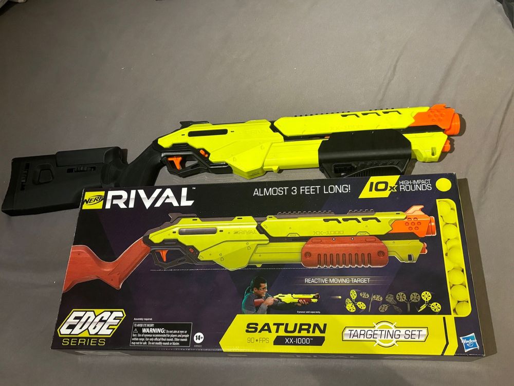 Custom Nerf Rival Saturn + upgrade (Gebraucht) in Kappel SO für CHF 100 ...