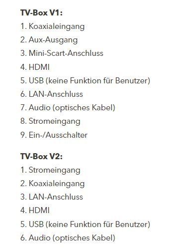 Sunrise TV Box (2008C-STB-SUNRISE) (Gebraucht) in Höri für CHF 55 – mit ...