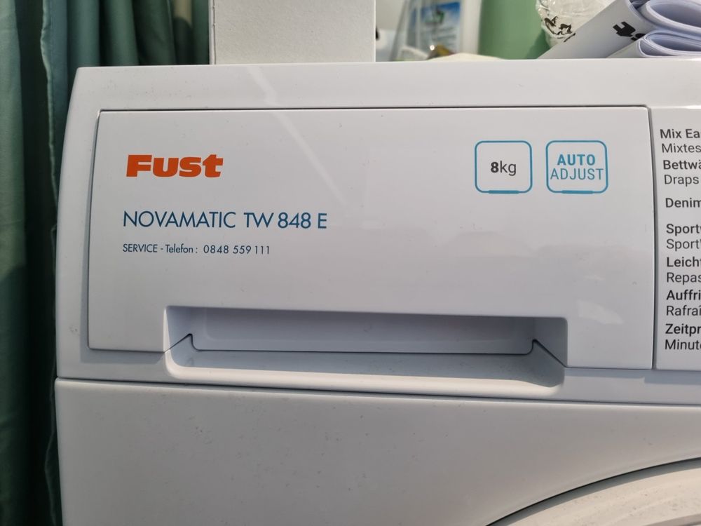 Waschturm FUST Novamatic WA809E / TW848E (Gebraucht) in für CHF 500 ...