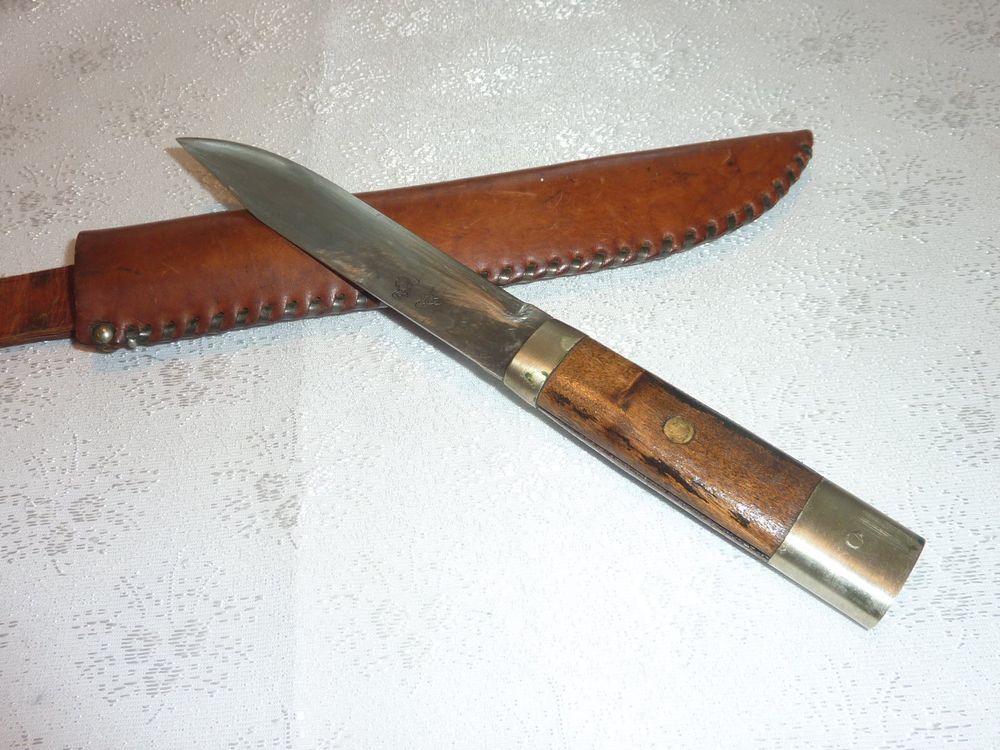 Original Norwegen Messer BERGANS SLIRKNIV Jagdmesser Sportme | Kaufen ...