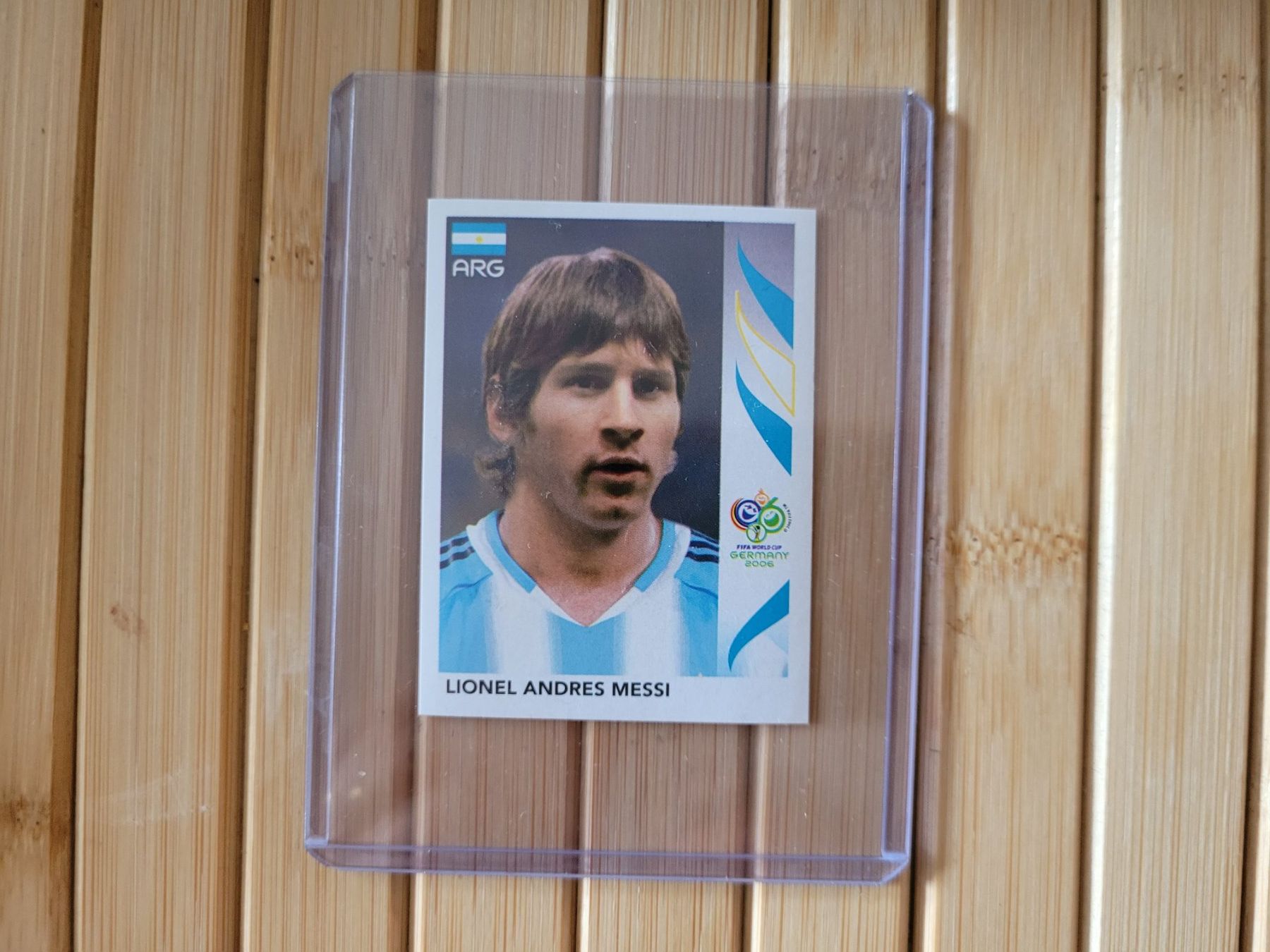 Lionel Messi Panini WM 2006 Sticker - Top Zustand! (Neu (gemäss ...