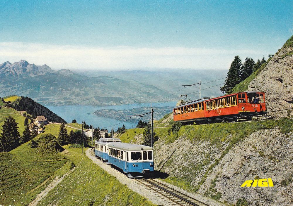 VRB Vitznau Rigi ARB Arth Rigibahn Staffel Kulm Zahnradbahn | Kaufen auf Ricardo