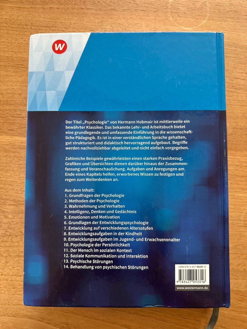 Psychologie-Buch Hobmair (Gebraucht) in Egolzwil für CHF 23 – mit ...