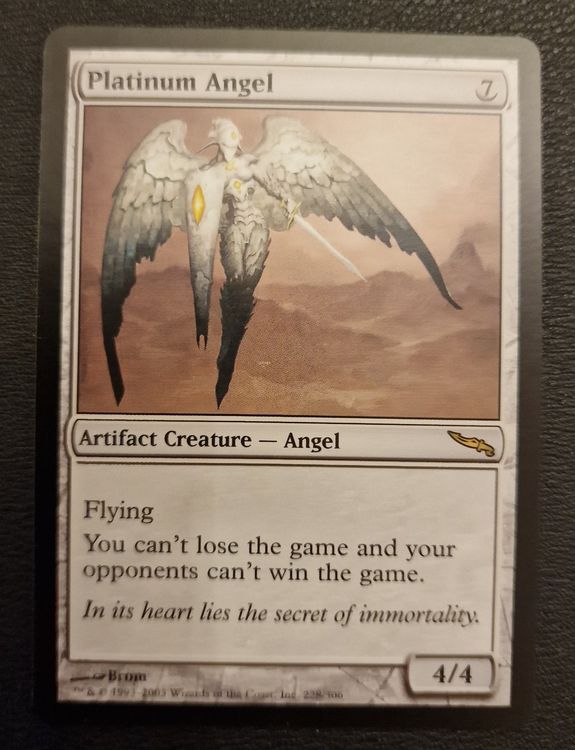 Platinum Angel, Magic the Gathering | Kaufen auf Ricardo