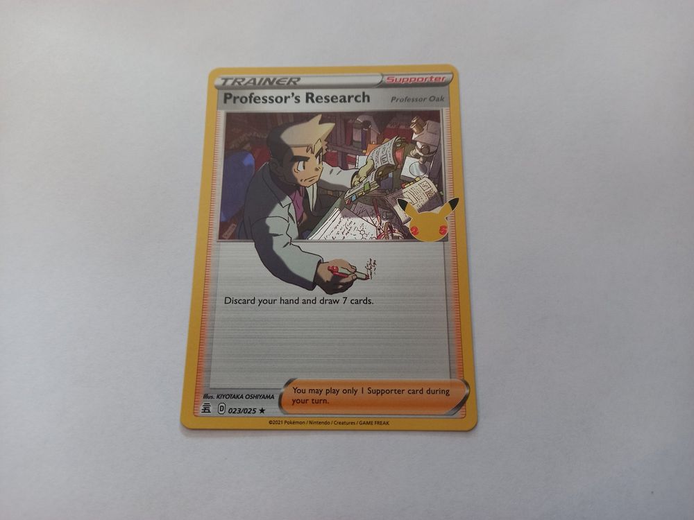 Carte Pokémon Professeur Chen 232/265 (Gebraucht) in Bremblens für CHF ...
