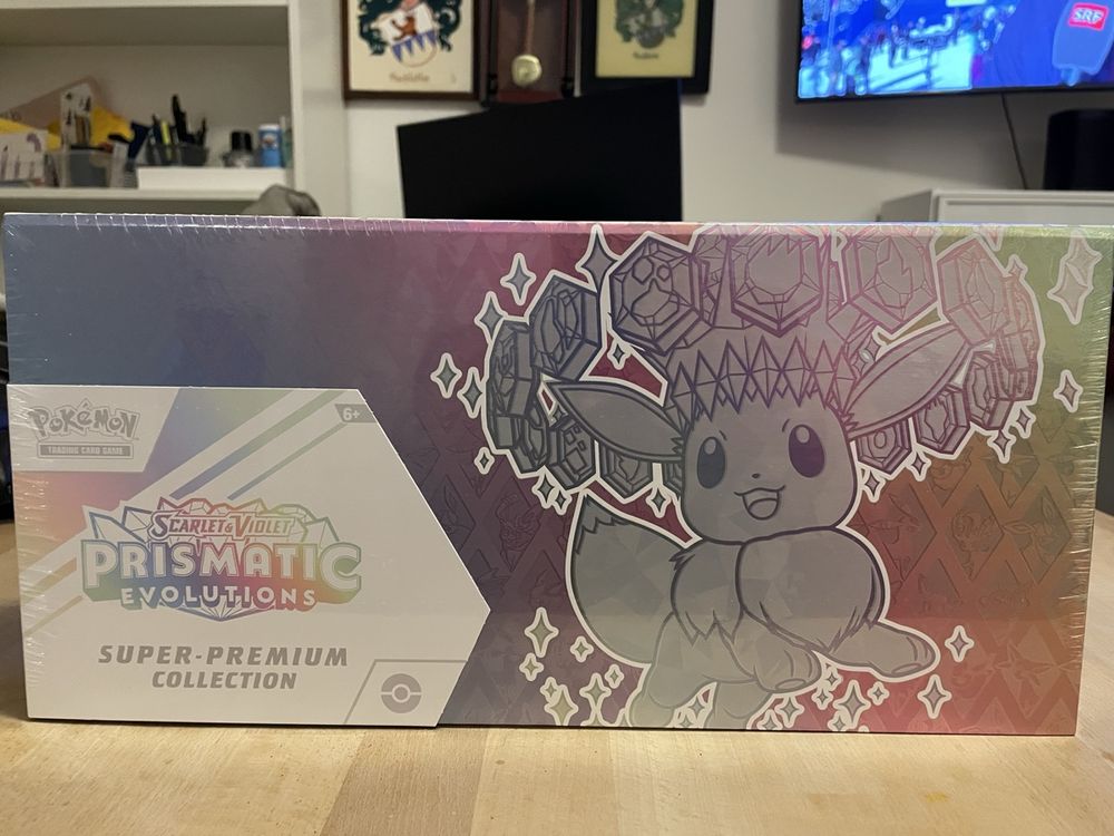 Pokemon Prismatic Evolution Super Premium Collection ENGLISH (Neu und ...