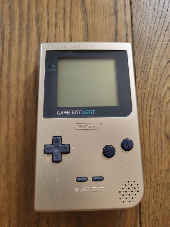 Nintendo Game Boy Light Konsole Gold MGB-101 (defekt) | Kaufen auf Ricardo