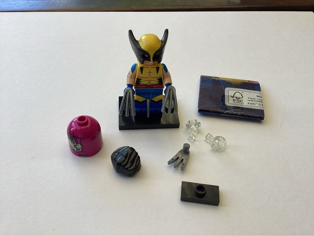 Lego Minifigur 71039-12 Minifigurserie Marvel WOLVERINE | Kaufen auf ...