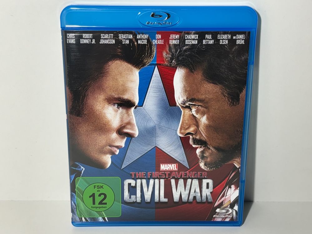 Captain America First Avenger 3 - Civil War Blu Ray (Gebraucht) in Wilderswil für CHF 3.9 – mit ...